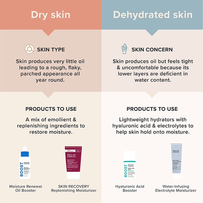 Dehydrated Skin: Signs, Causes, Treatment and Best Products | Paula's ...